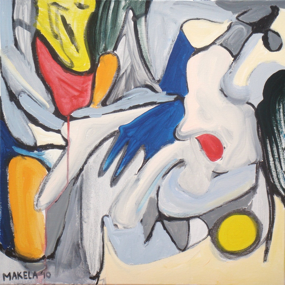 Original Artwork Abstract Painting abstraction by Matt Makela Acrylic ...