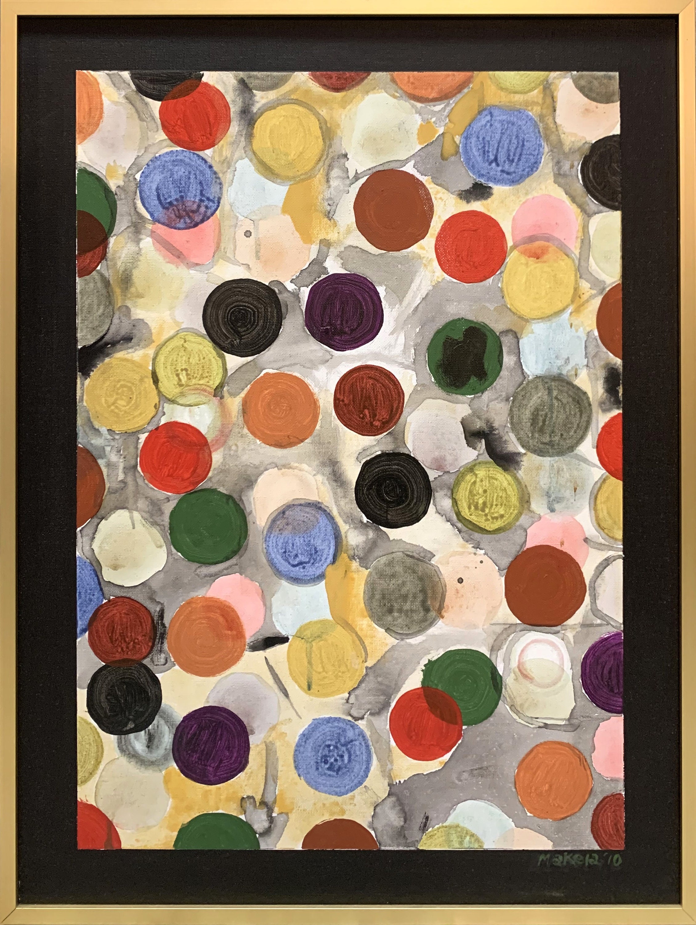 Original Artwork Abstract Painting "untitled" by Matt Makela Mixed ...