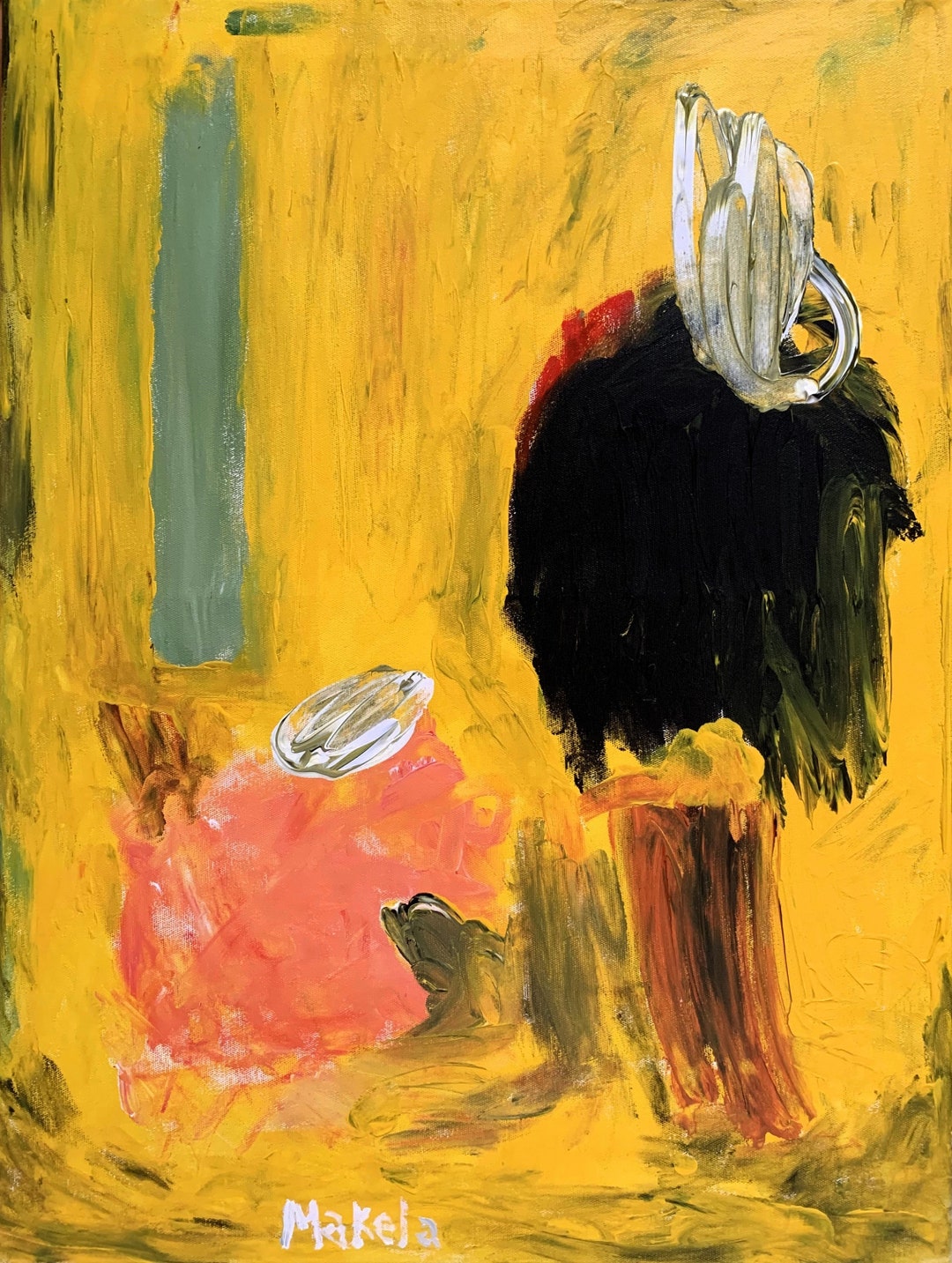 Original Artwork Abstract Painting buddington Road by Matt Makela ...