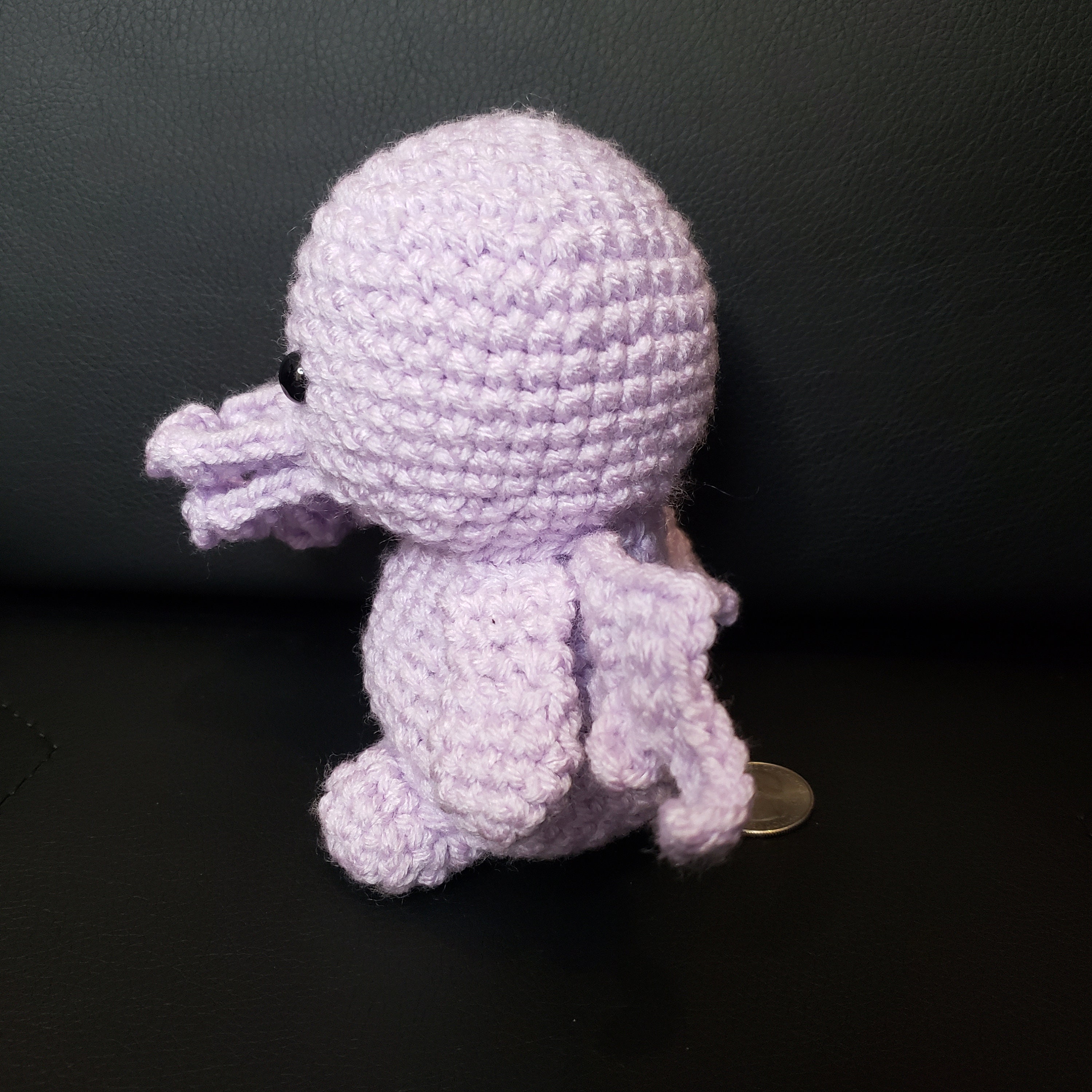 Cthulhu Crochet Toy - Hand Made Cryptid Doll - Gift for Goths - Ombre ...