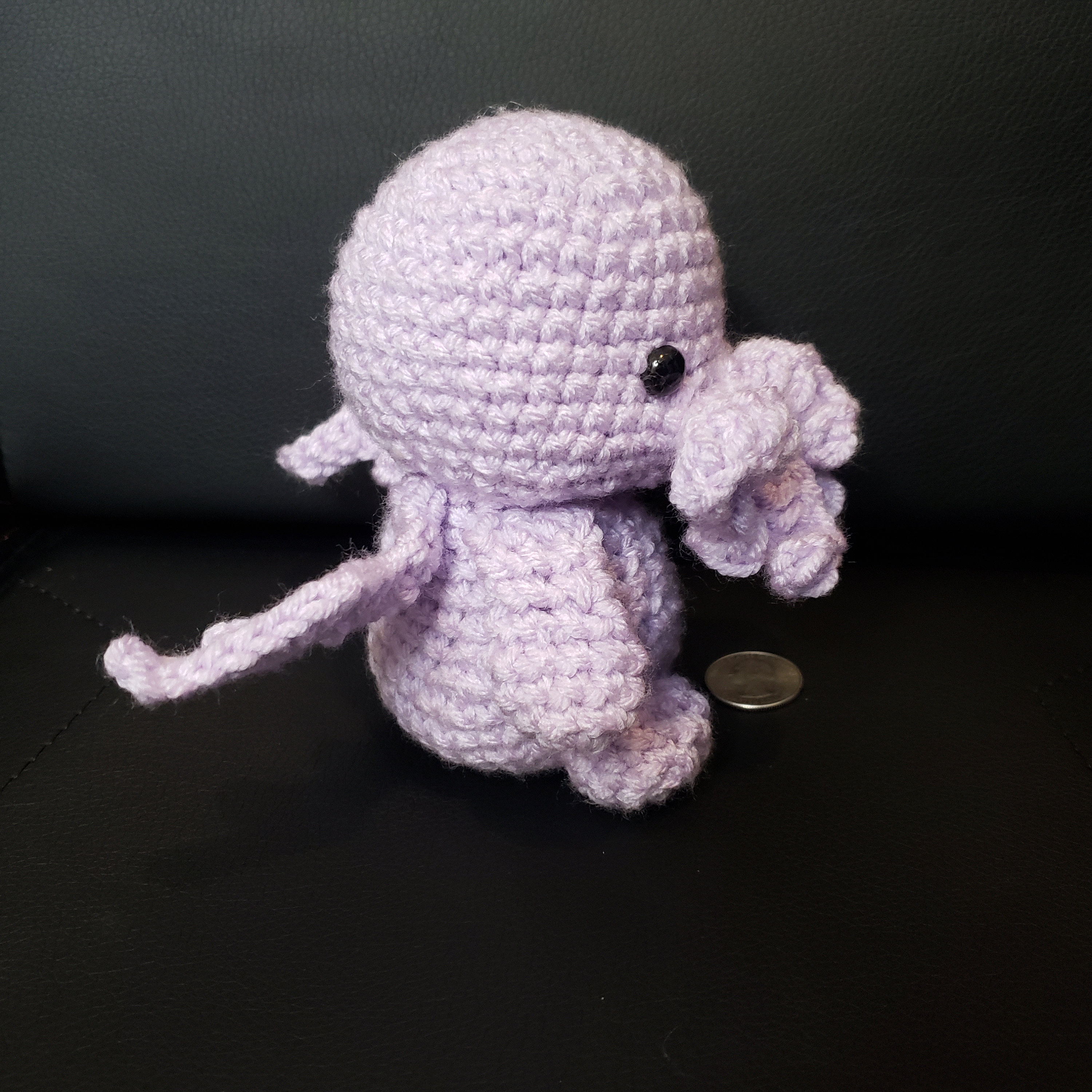 Cthulhu Crochet Toy - Hand Made Cryptid Doll - Gift for Goths - Ombre ...