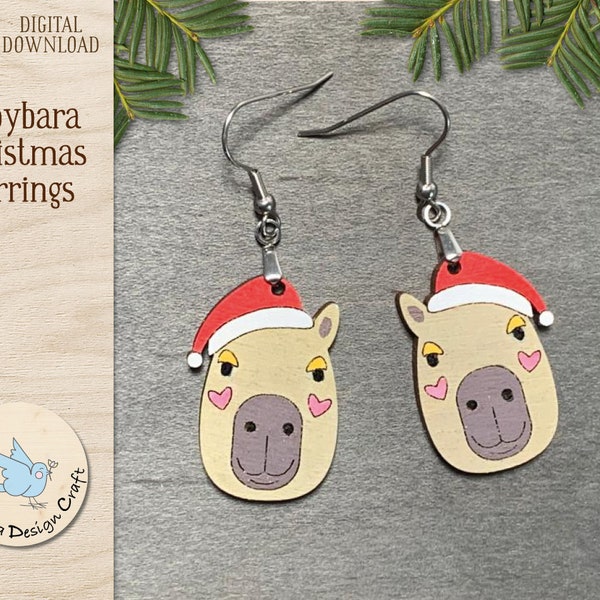 Capybaras Laser Cut - Etsy