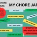42 Chore Jar Cards | Chore Cards for Kids | Learning Responsibility ...