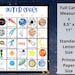OUTER SPACE Bingo Printable, Cards and Markers; Summer Activity; Kids ...
