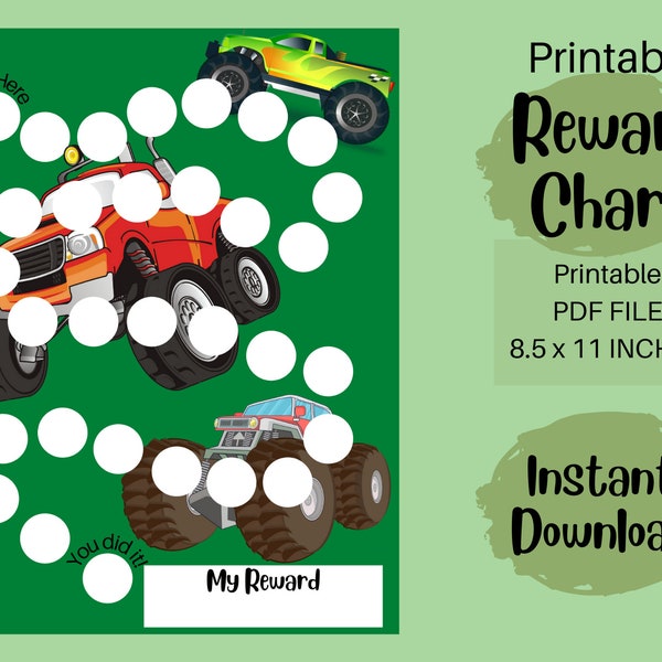 Reward Chart - Etsy
