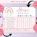 Printable Rainbow Chore Chart | Rainbow Behavior Chart | Routine Chart ...