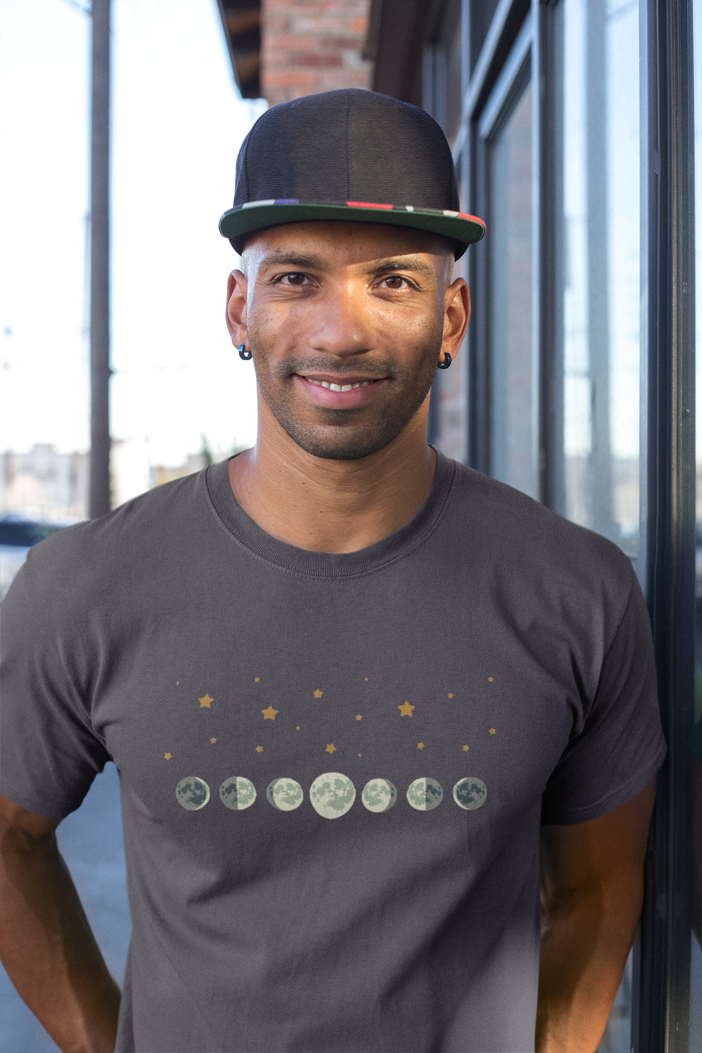 Moon T-shirt Moon Phase Shirt Galaxy Tshirt Gift Astronomy T-shirt ...