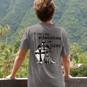Knights of God T-shirt Knight Shirt Gift Patriotic Christian T-shirt ...