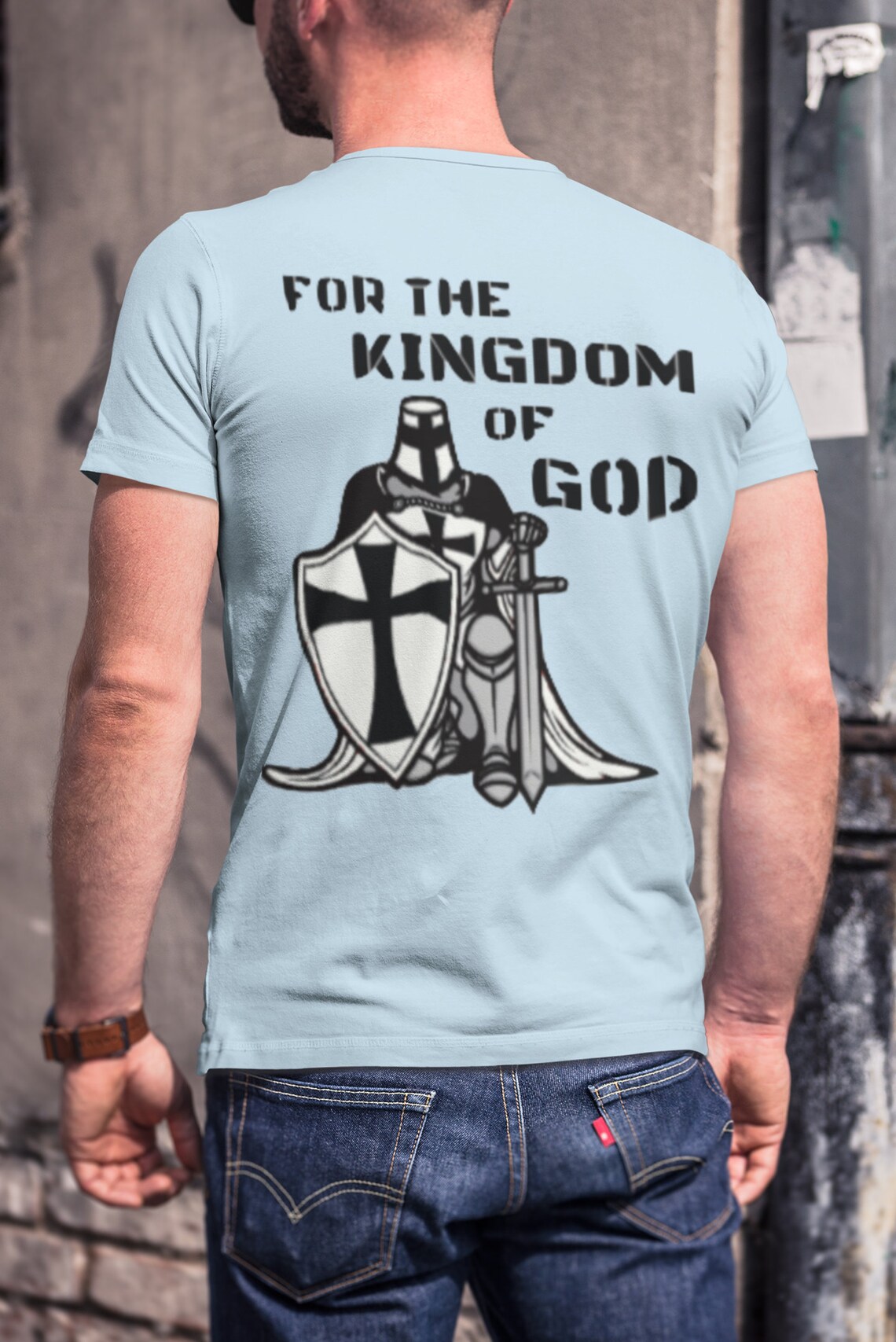 Knights of God T-shirt Knight Shirt Gift Patriotic Christian - Etsy