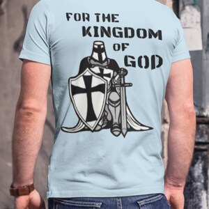 Knights of God T-shirt Knight Shirt Gift Patriotic Christian T-shirt ...