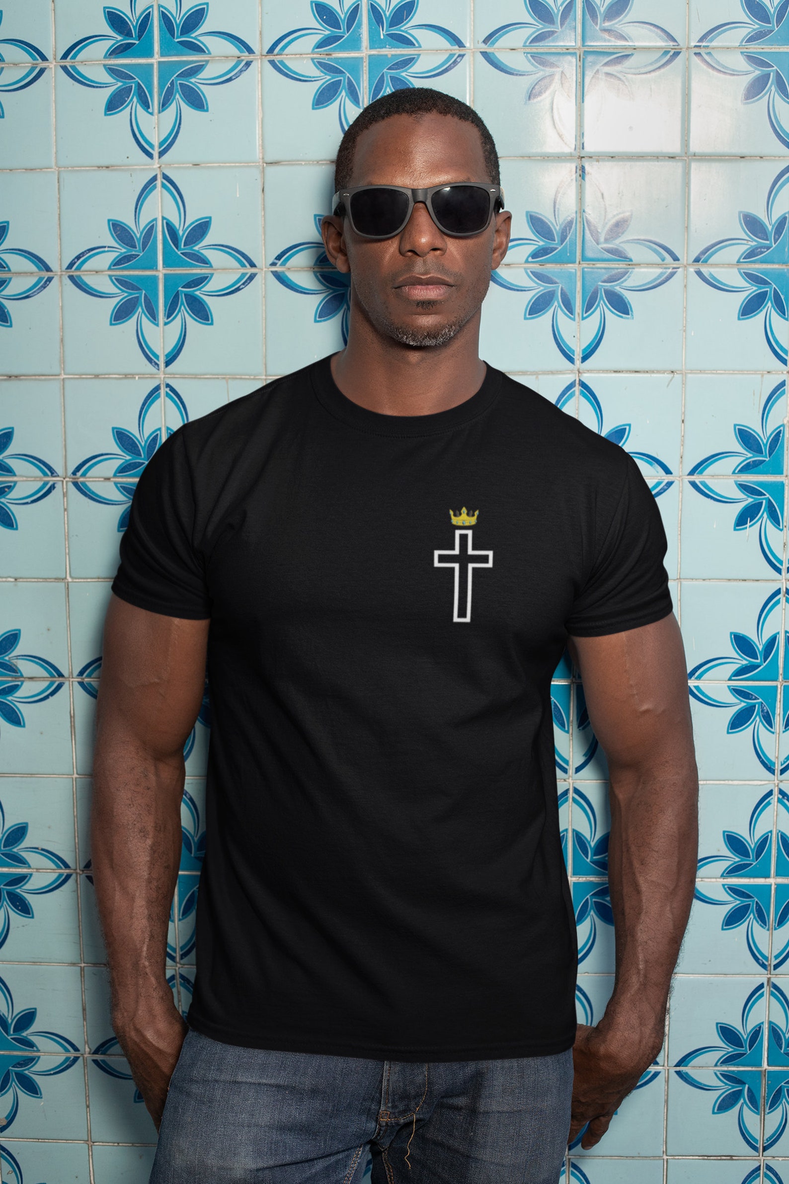 King Cross T Shirt Christian T Shirt T For Christian Patriotic Jesus
