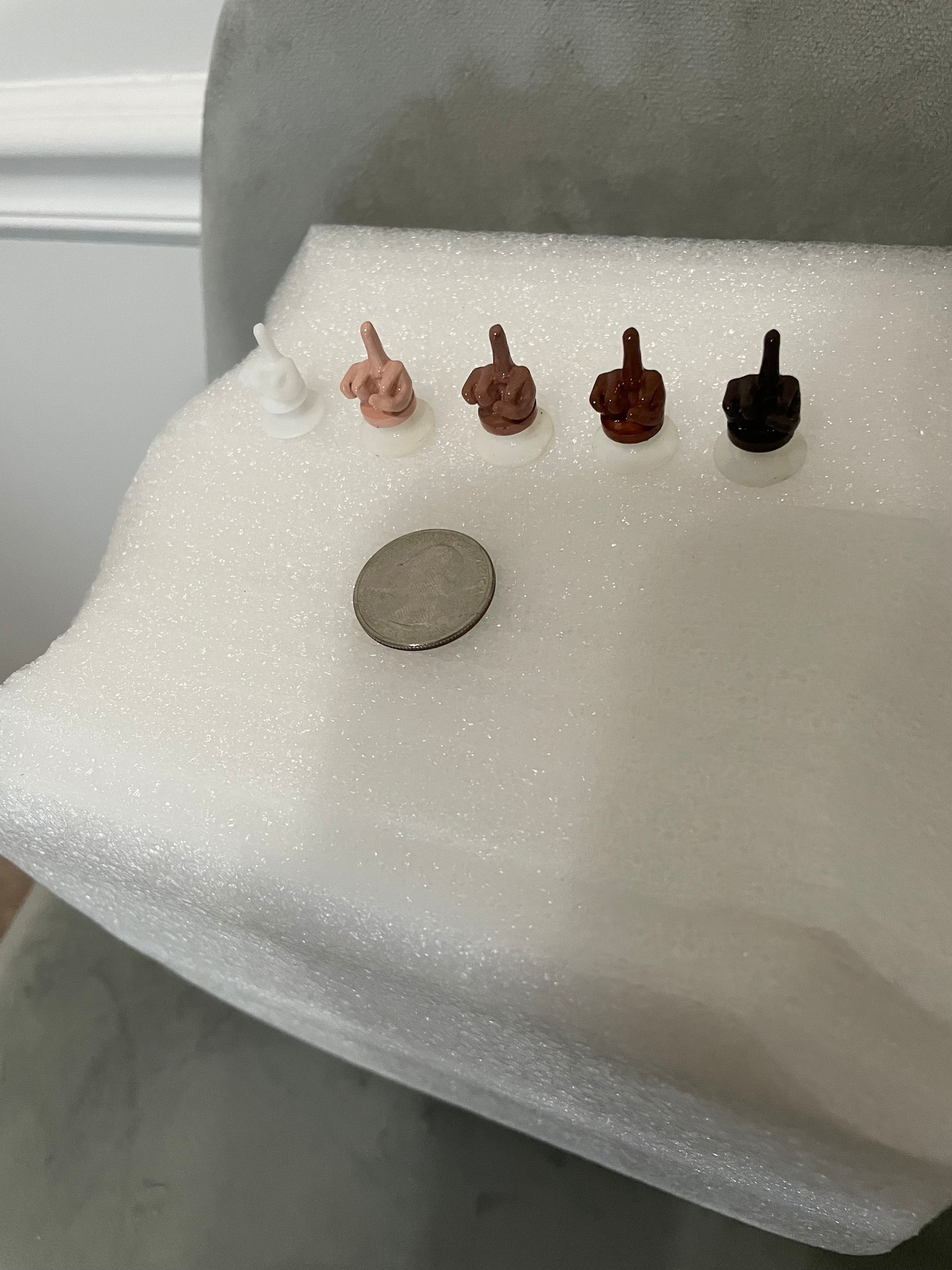 Middle Finger Jibbitz Croc Charm Hand Painted Shoe Charm - Etsy Canada