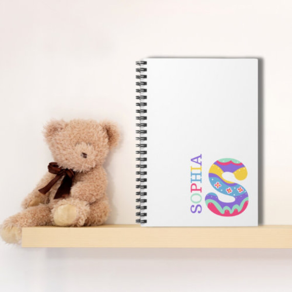 Monogrammed Easter Notebook, Custom Journal, Easter Notebook ...