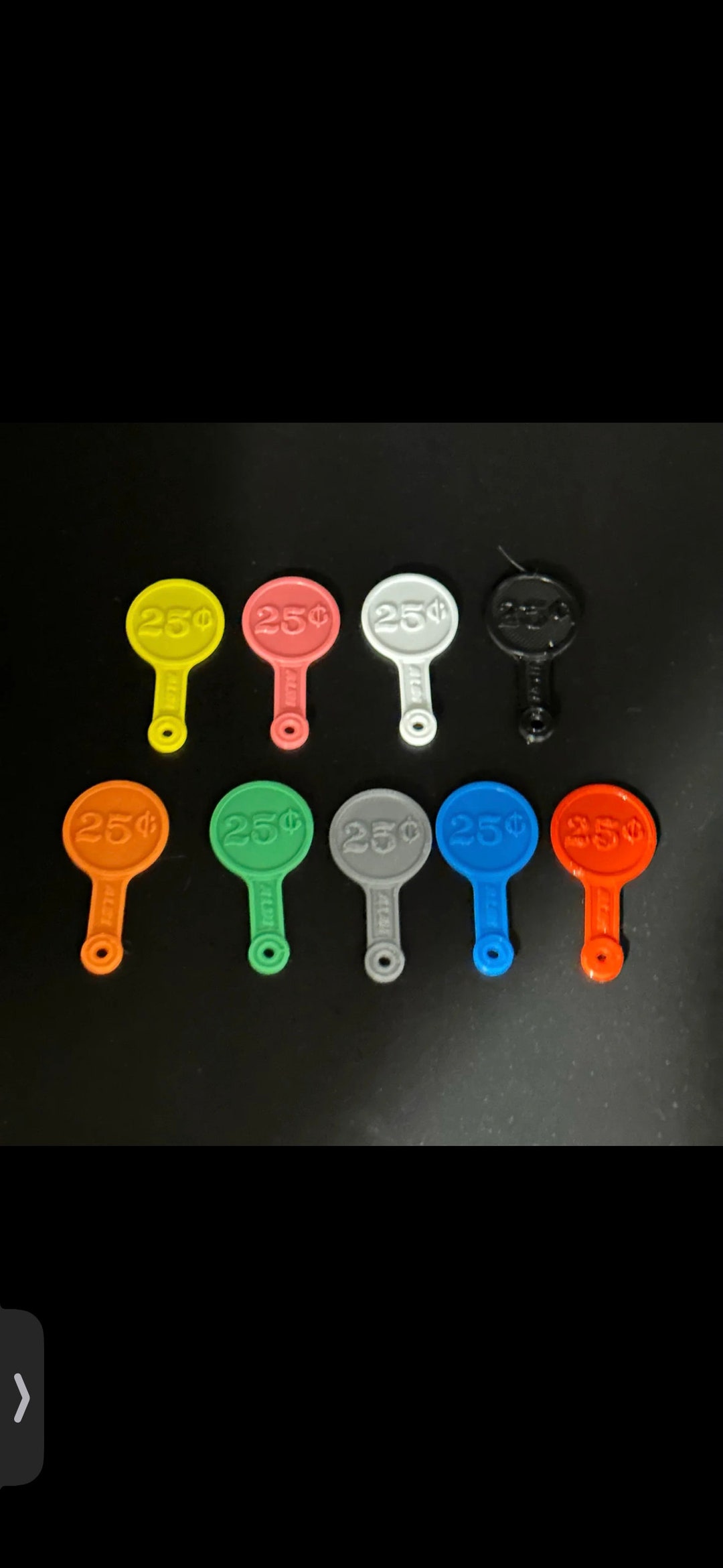 3D Printed Aldi Quarter Keeper Keychain - Etsy