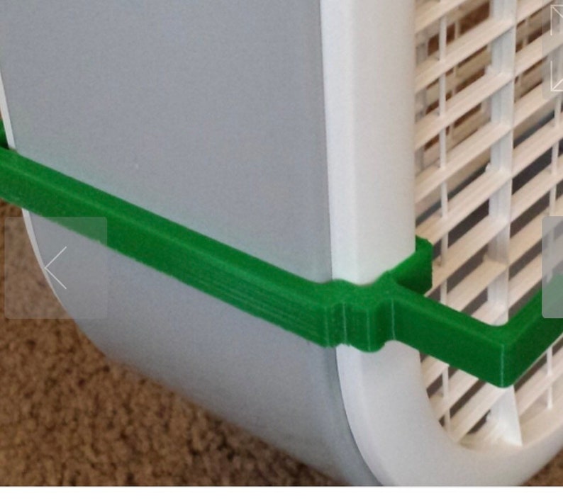 20 Inch Box Fan Air Filter Clips (filter Not Included) - Etsy