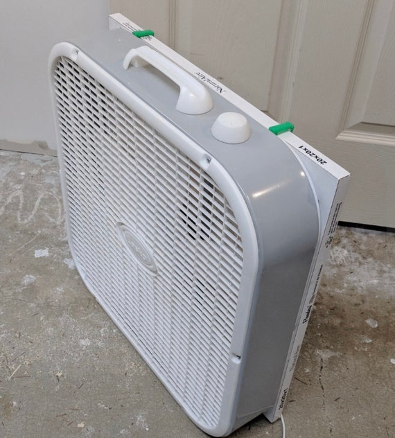 Box Fan Filter Holder Clips Breathe Easy With Ease in Your Garage Etsy
