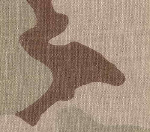 3 Color Day Desert Desert Storm Camouflage Fabric Ny/co Ripstop Nylon ...