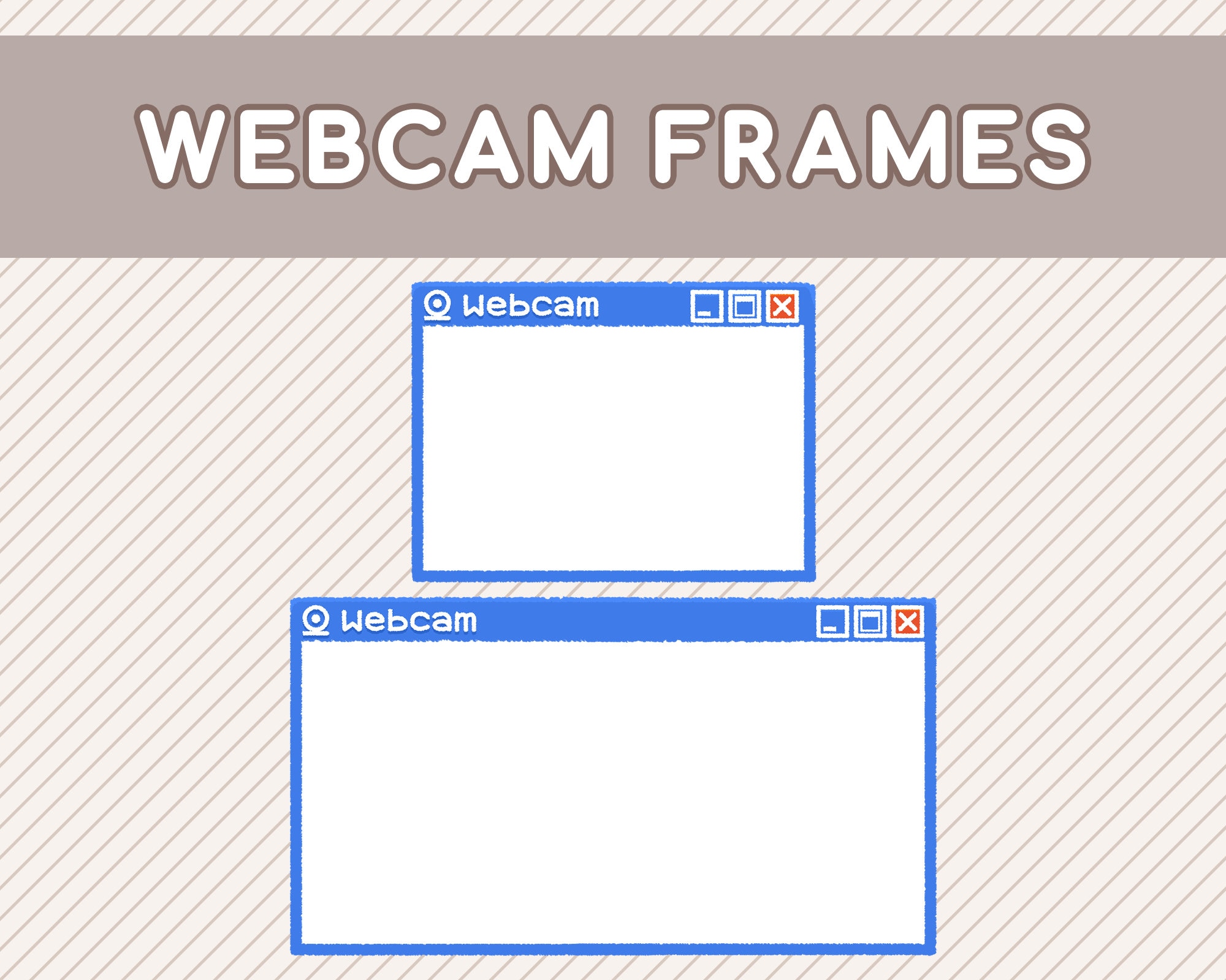 Customizable Animated Windows XP Aesthetic Stream Overlay | OBS, SLOBS ...