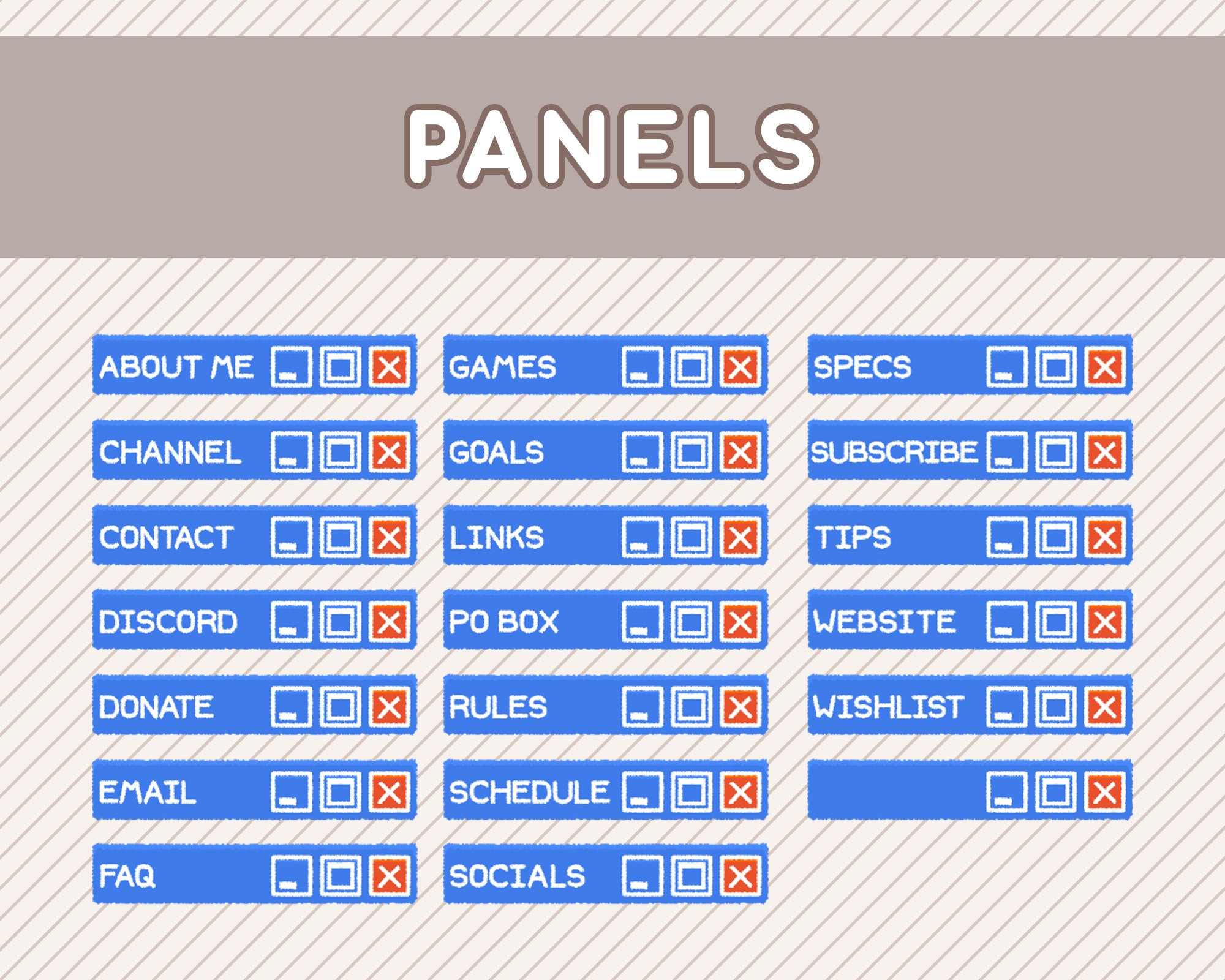 Customizable Animated Windows XP Aesthetic Stream Overlay | OBS, SLOBS ...