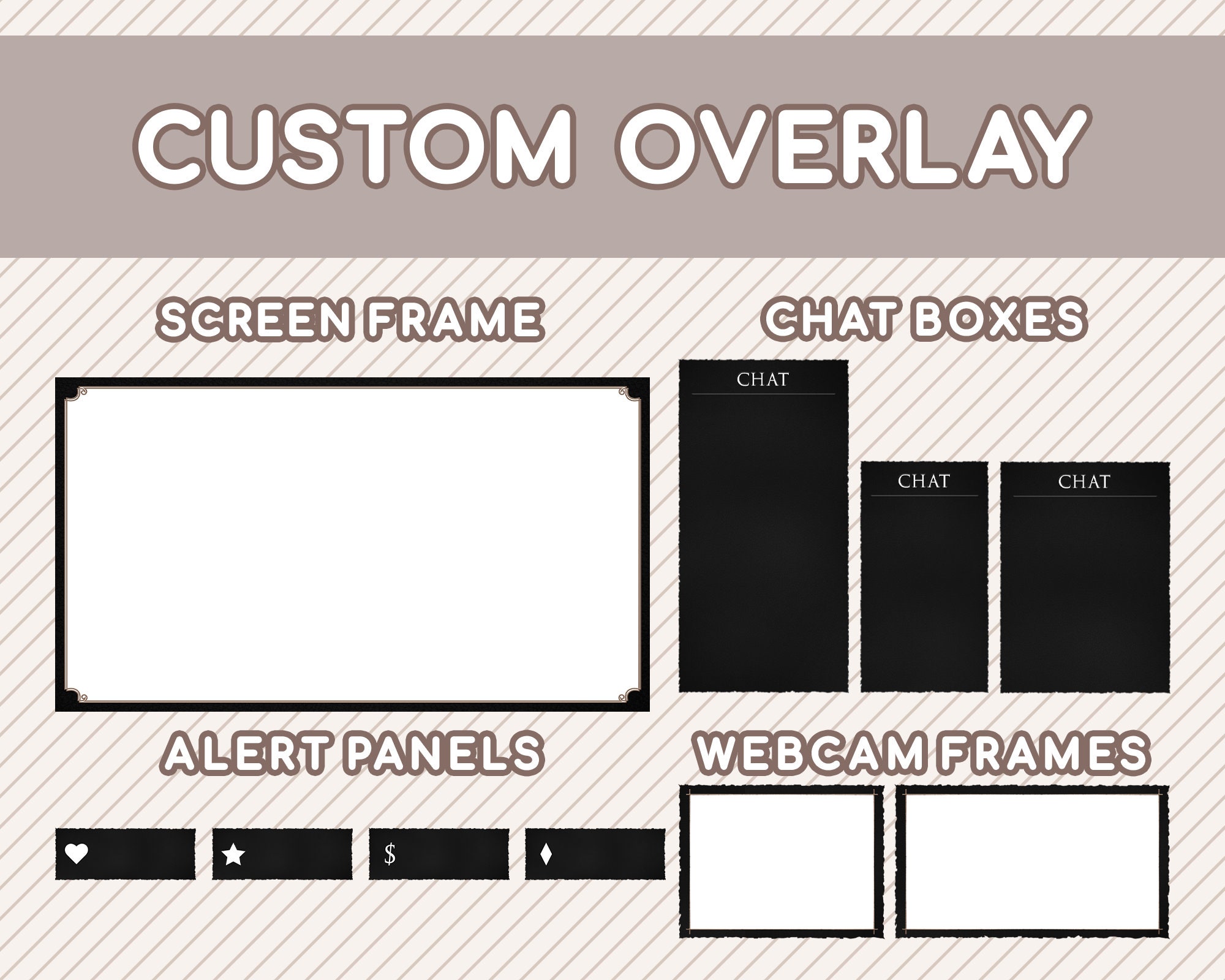 Customizable Animated Dark Souls 1 Stream Overlay | OBS, SLOBS, Twitch ...