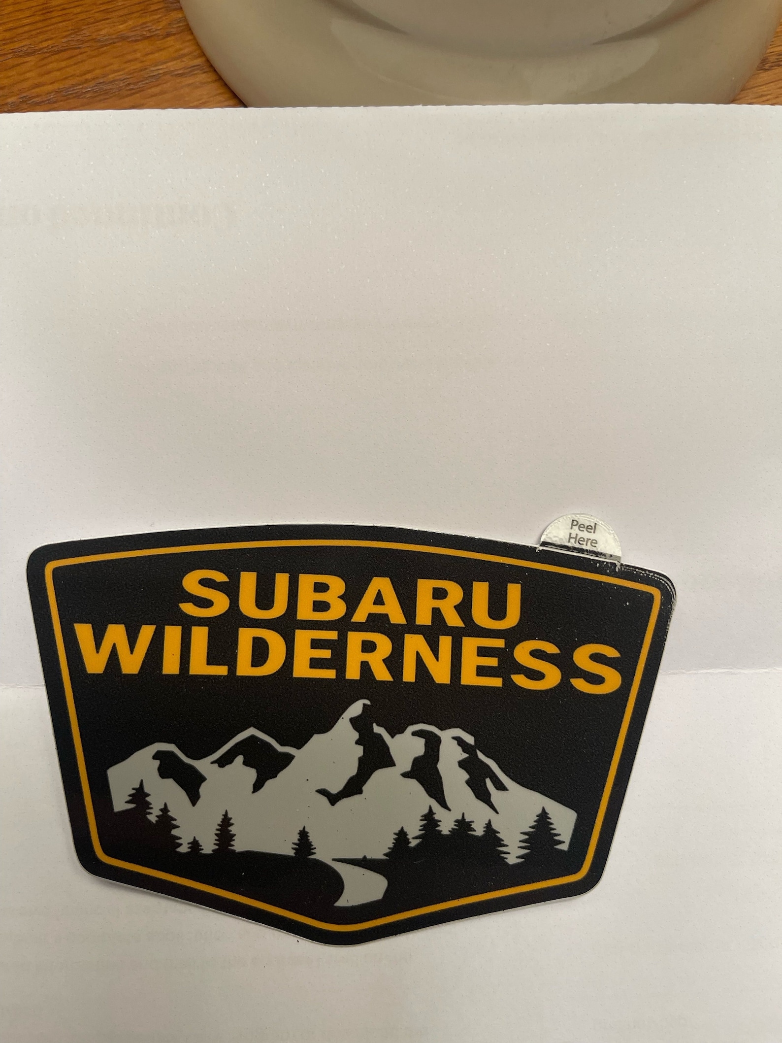Subaru Wilderness Sticker 4"x 3" Inches - Etsy