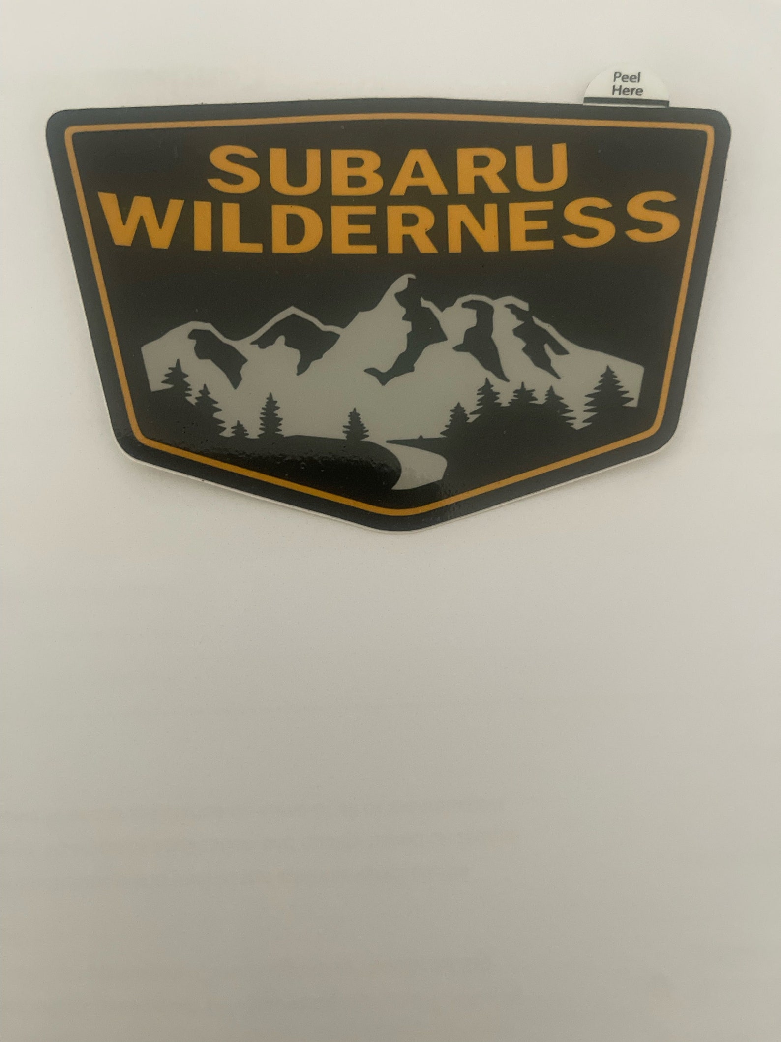 Subaru Wilderness Sticker 4"x 3" Inches - Etsy