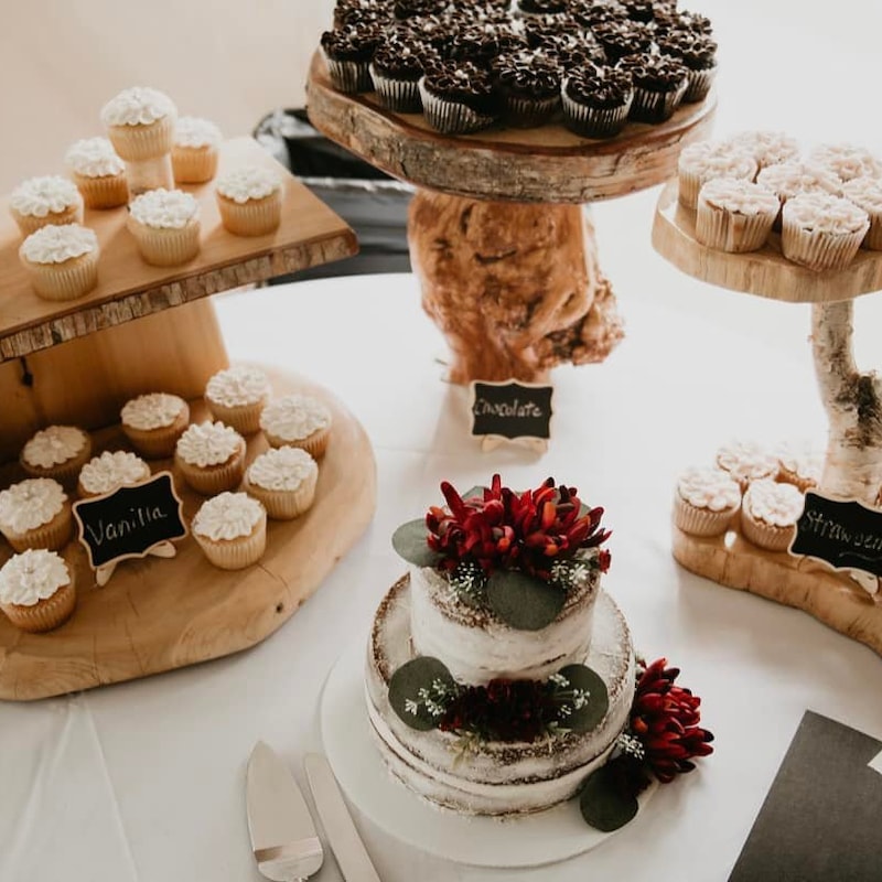Birch Cake Stand - Etsy