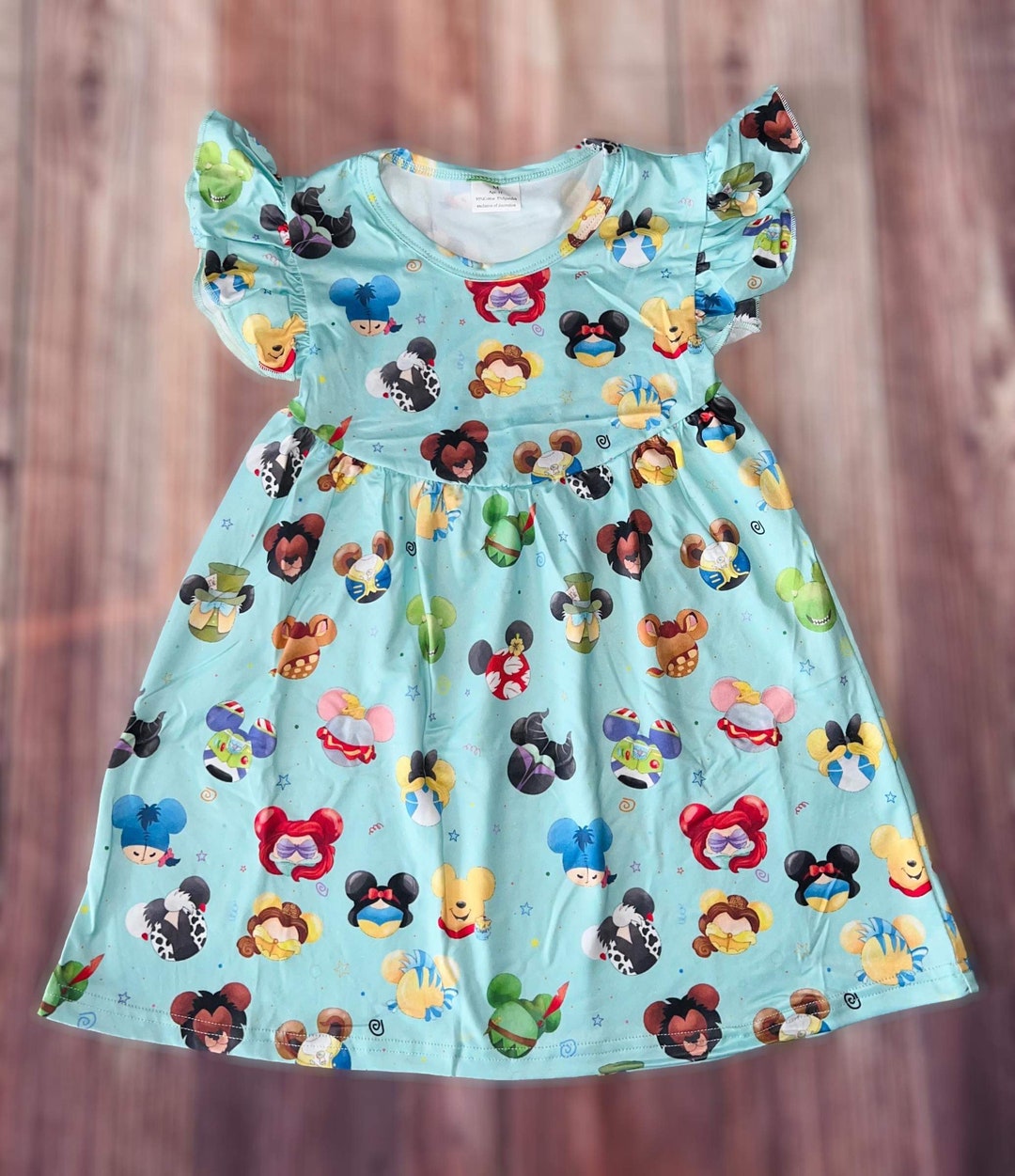 Mickey Ears Dress Disney Characters Dress - Etsy