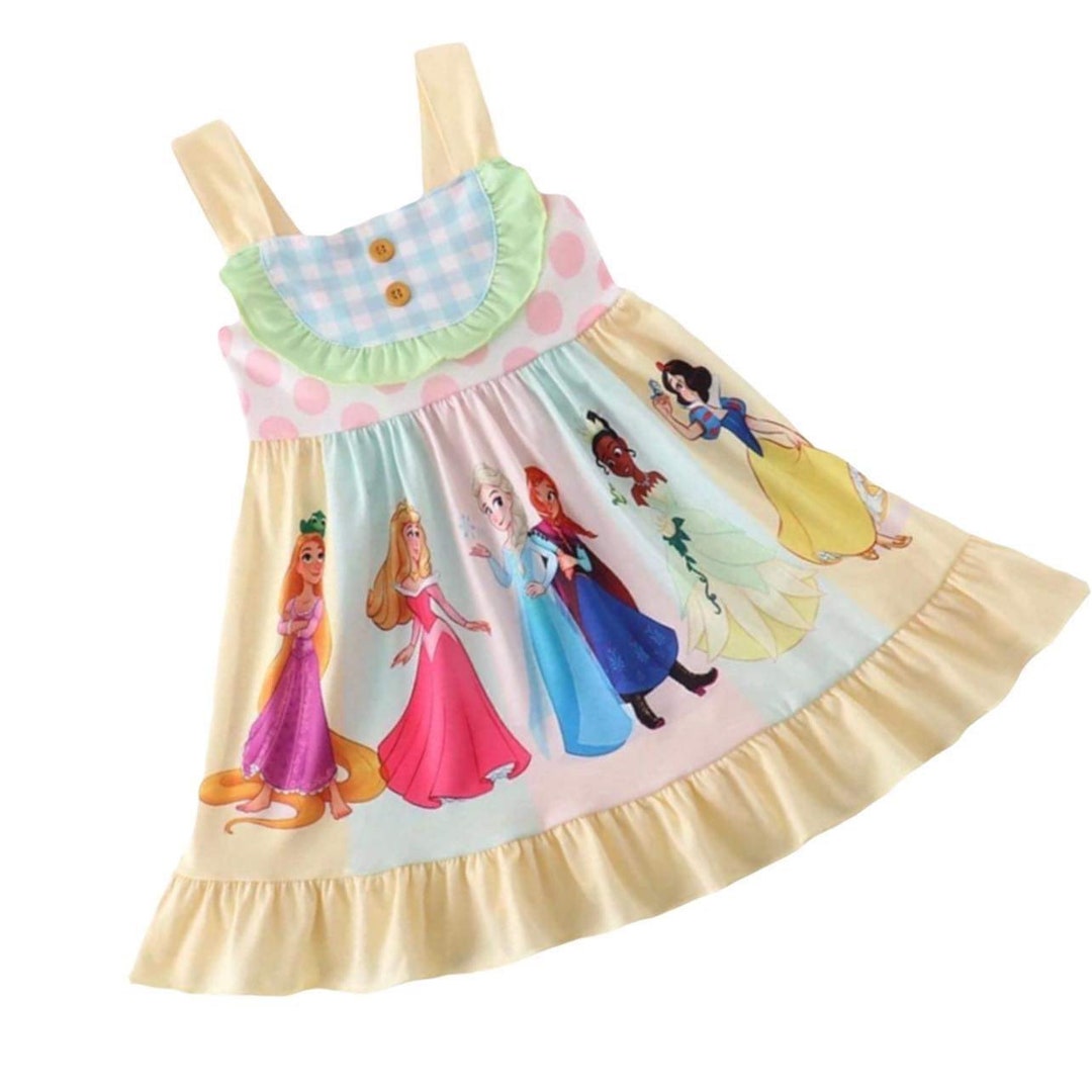 Disney Princesses Dress Princess Twirl Dress - Etsy