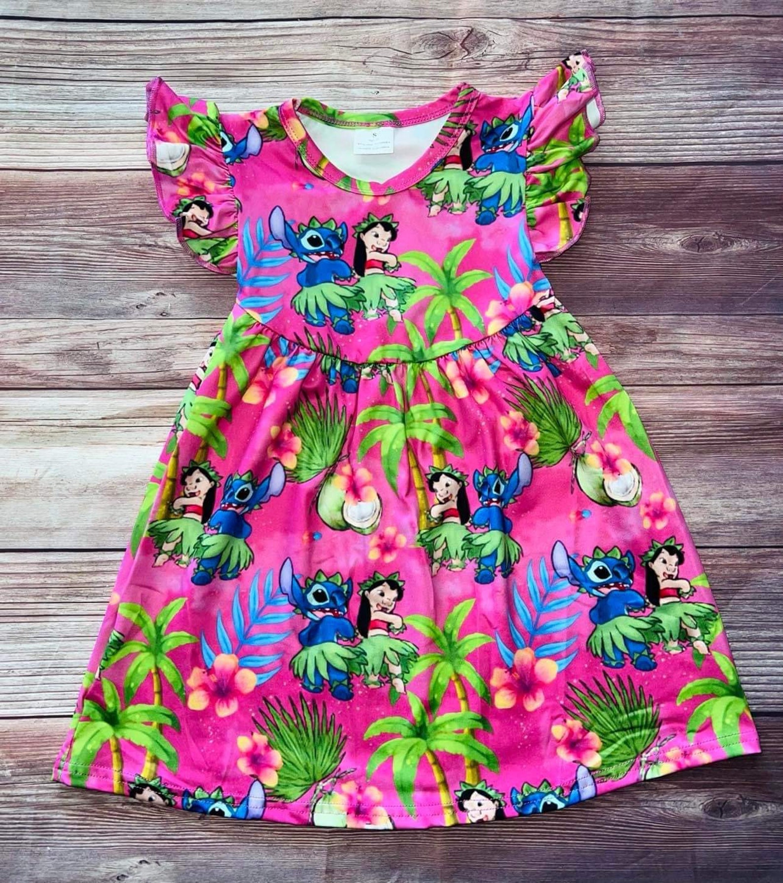 Lilo and Stitch Dress With Matching Bow - Etsy