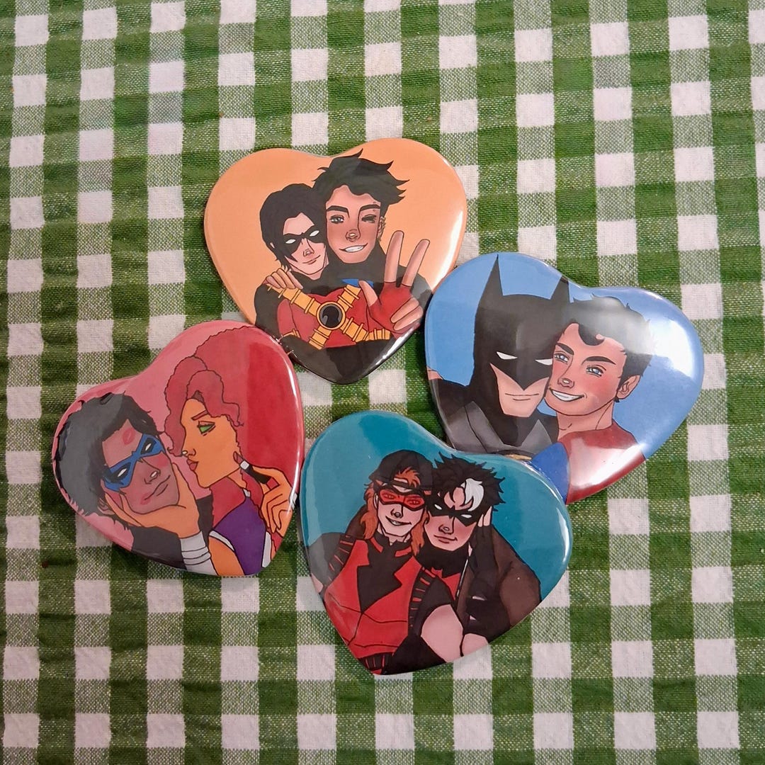 Duo Heart Pins! - Etsy