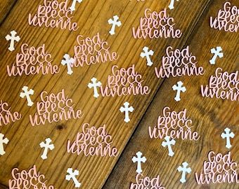 Baptism / Confirmation / Oversized Confetti Christening // - Etsy