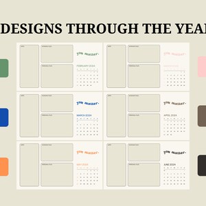 2024 Monthly Desktop Wallpaper | Includes Matching Folder Icons ...