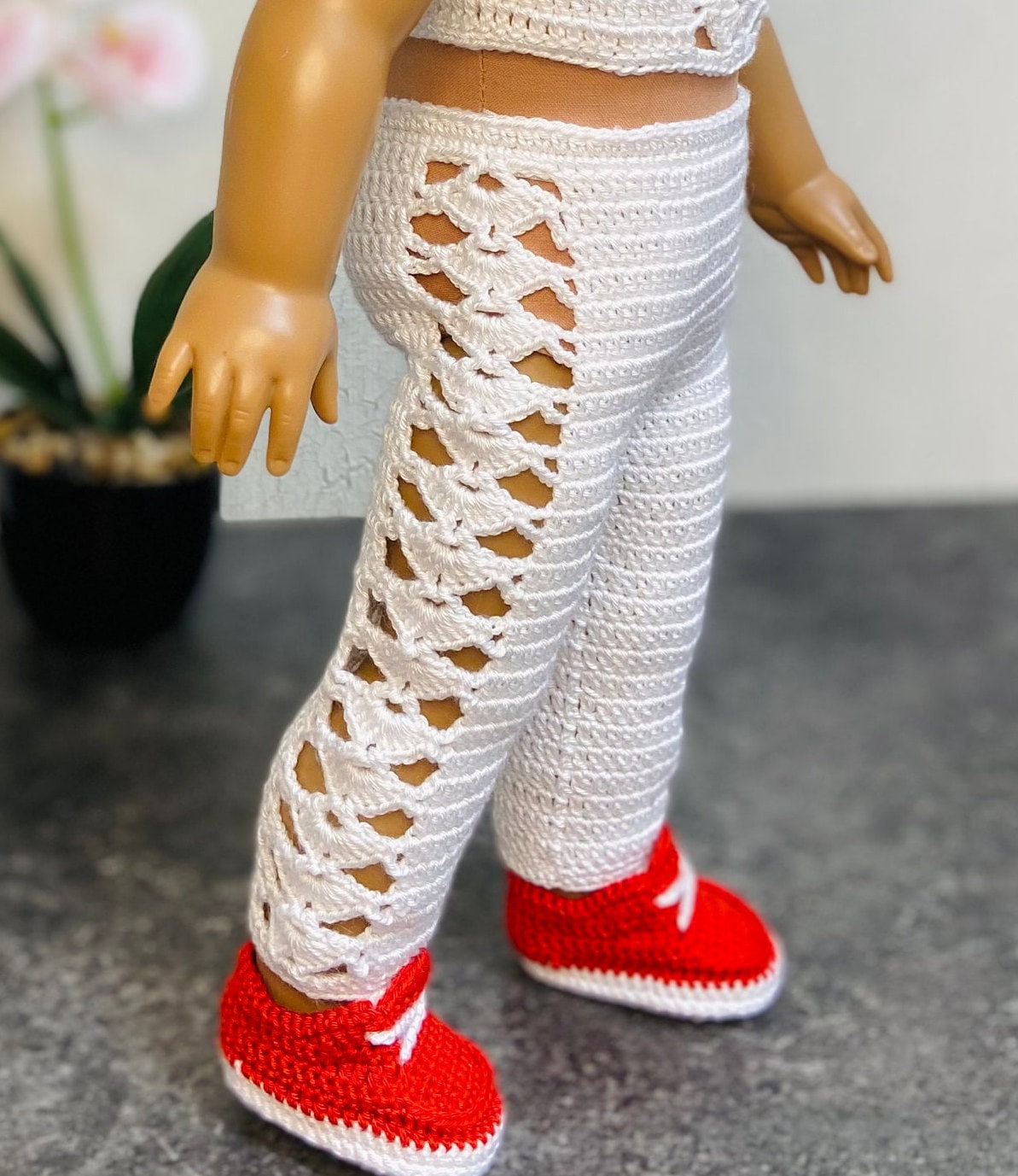 2 Patterns Pants and Jeans for 18 Inch Doll, AG Jeans, Crochet Doll ...