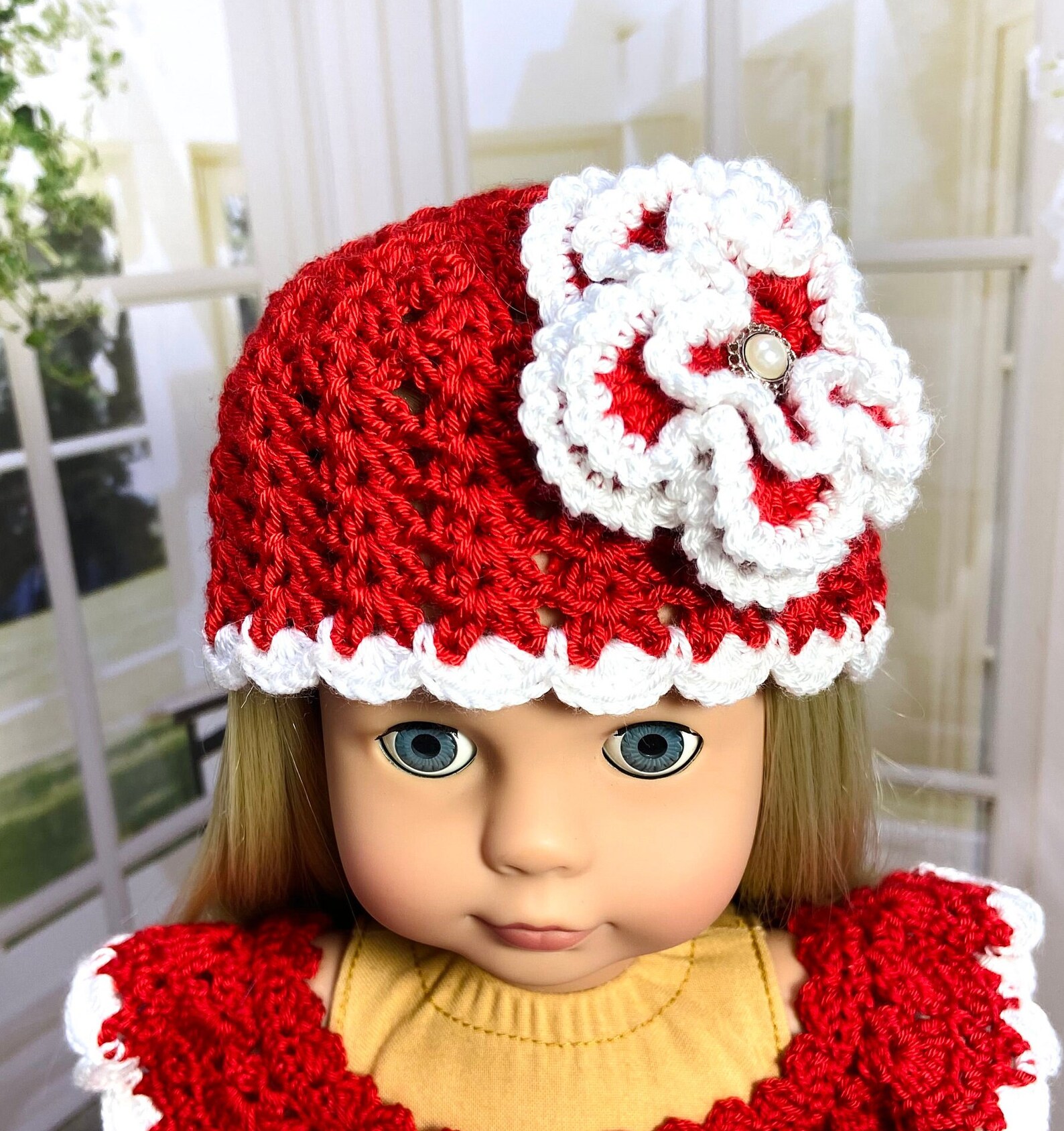 Hat for 18 Inch Doll, AG Hat, Crochet Doll Hat, Doll Hat, Crochet Hat ...
