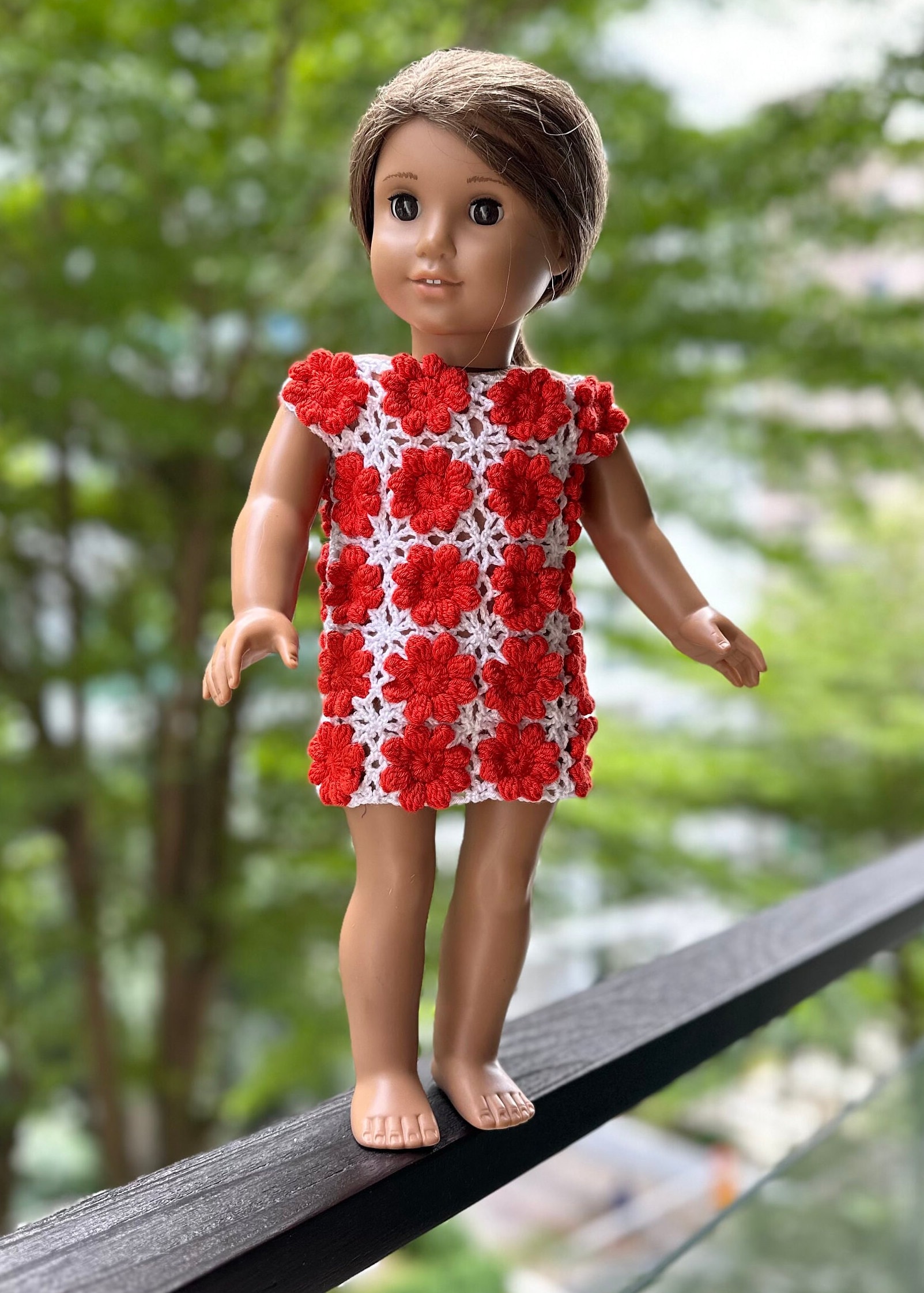 Tunic for 18 Inch Doll, 18 Inch Doll Clothes Pattern, Crochet Doll ...