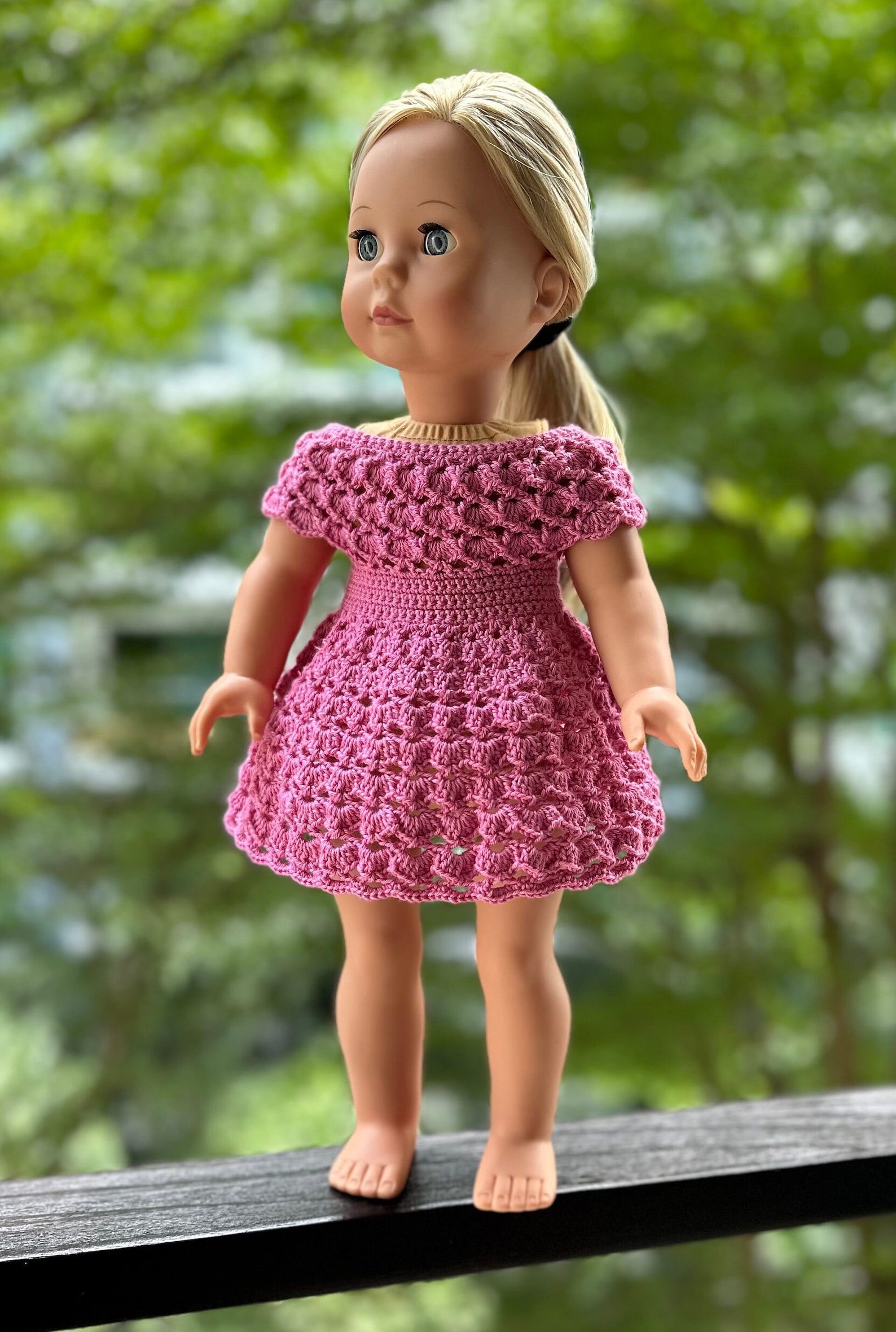 18 Inch Doll Clothes Pattern Crochet Doll Dress 18 Inch Doll - Etsy