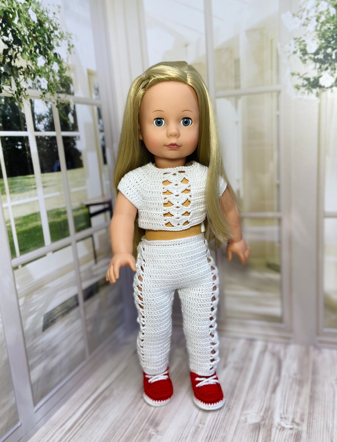 18 Inch Doll Outfits, Crochet Pattern, Doll Clothes Pattern, 18 Inch ...