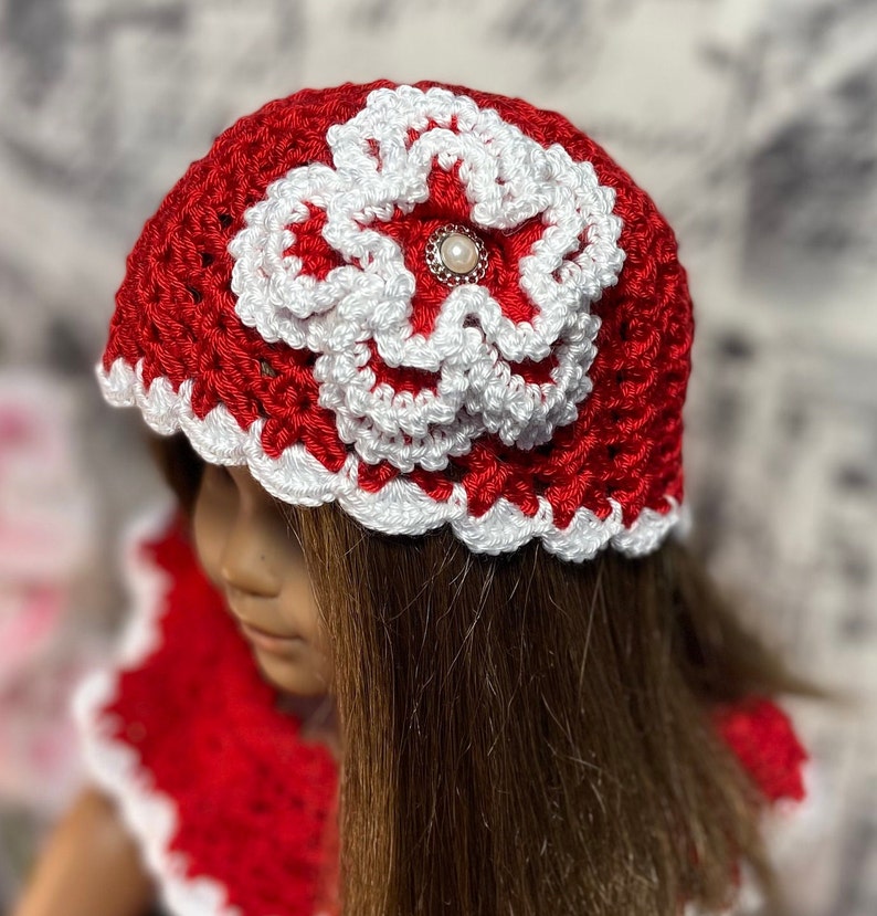 Hat for 18 Inch Doll, AG Hat, Crochet Doll Hat, Doll Hat, Crochet Hat ...