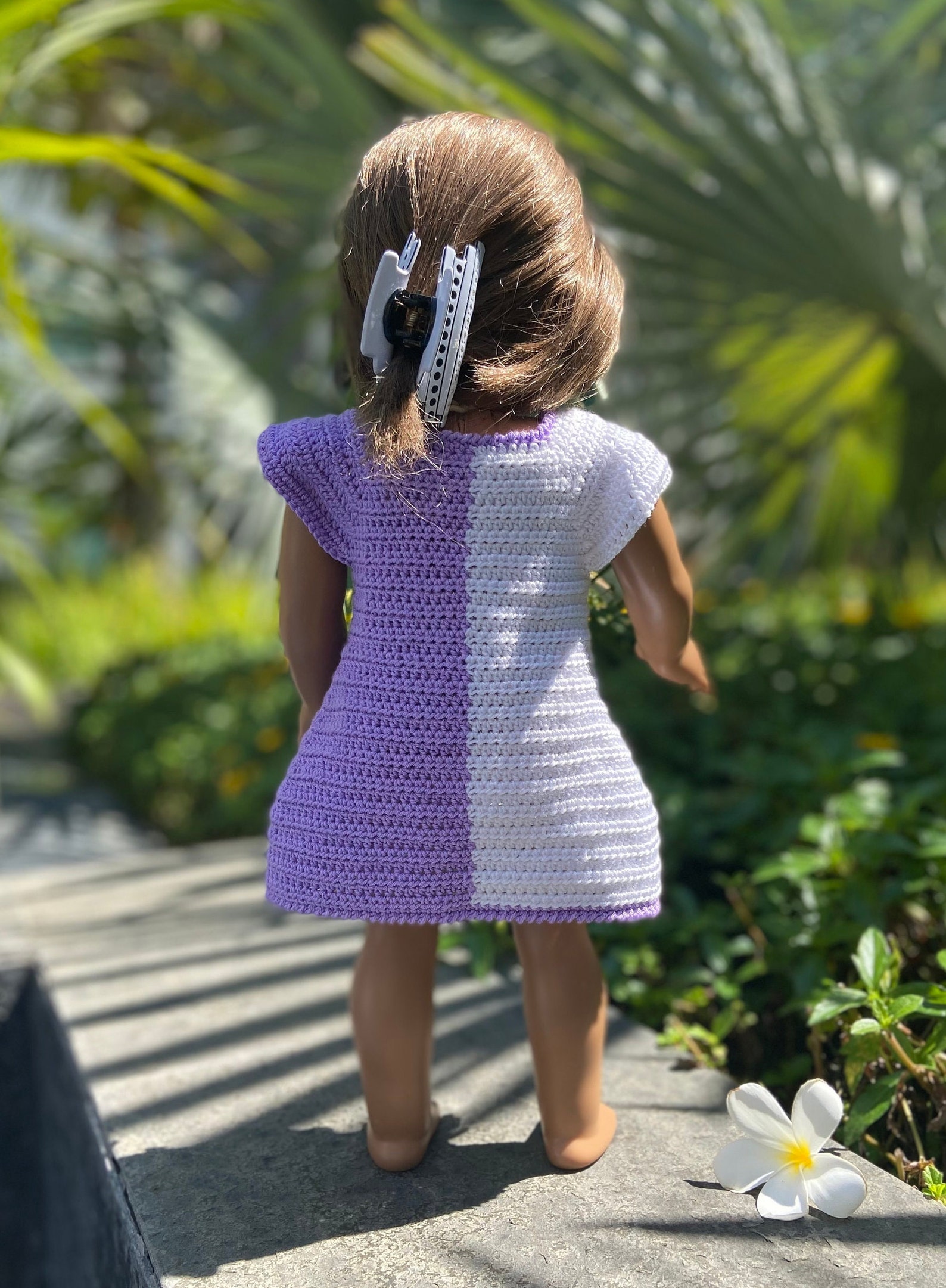 Crochet Doll Dress 18 Inch Doll Dress Crochet Pattern Dress - Etsy