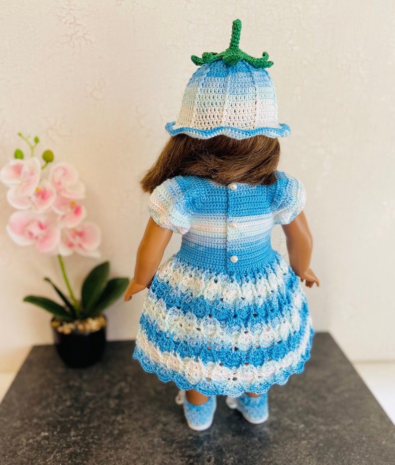 3 Patterns Bundle 18 Inch Doll Clothes, 18 Inch Doll Clothes, Crochet ...