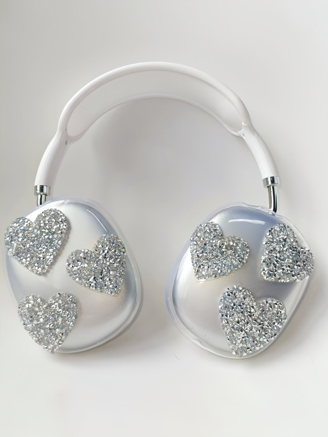 Bling Heart Diamond AirPod Max Cover, Dazzling AirPod Max Cover ...