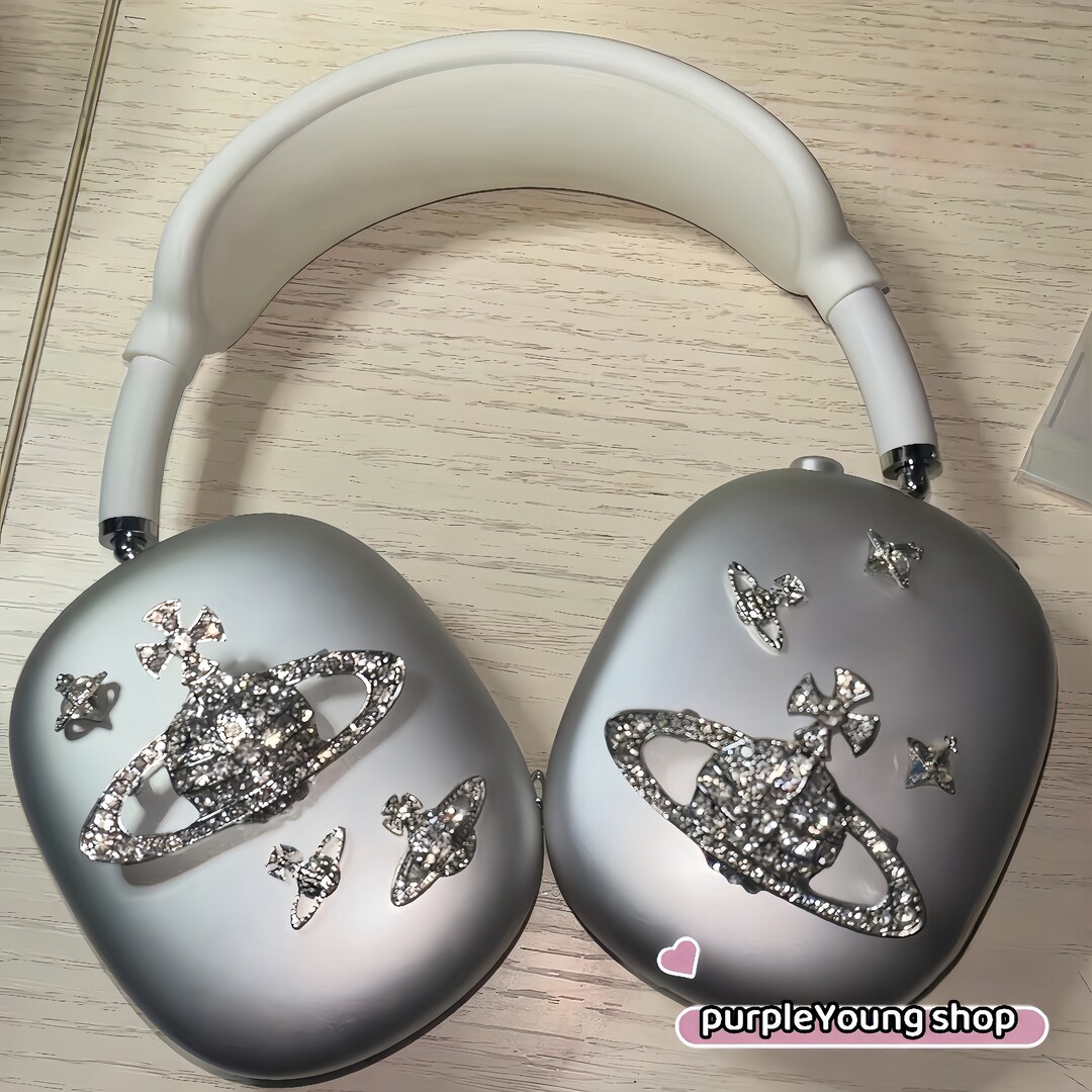 Unique Silver Saturn Diamond, Black Saturn Diamond With Butterfly ...