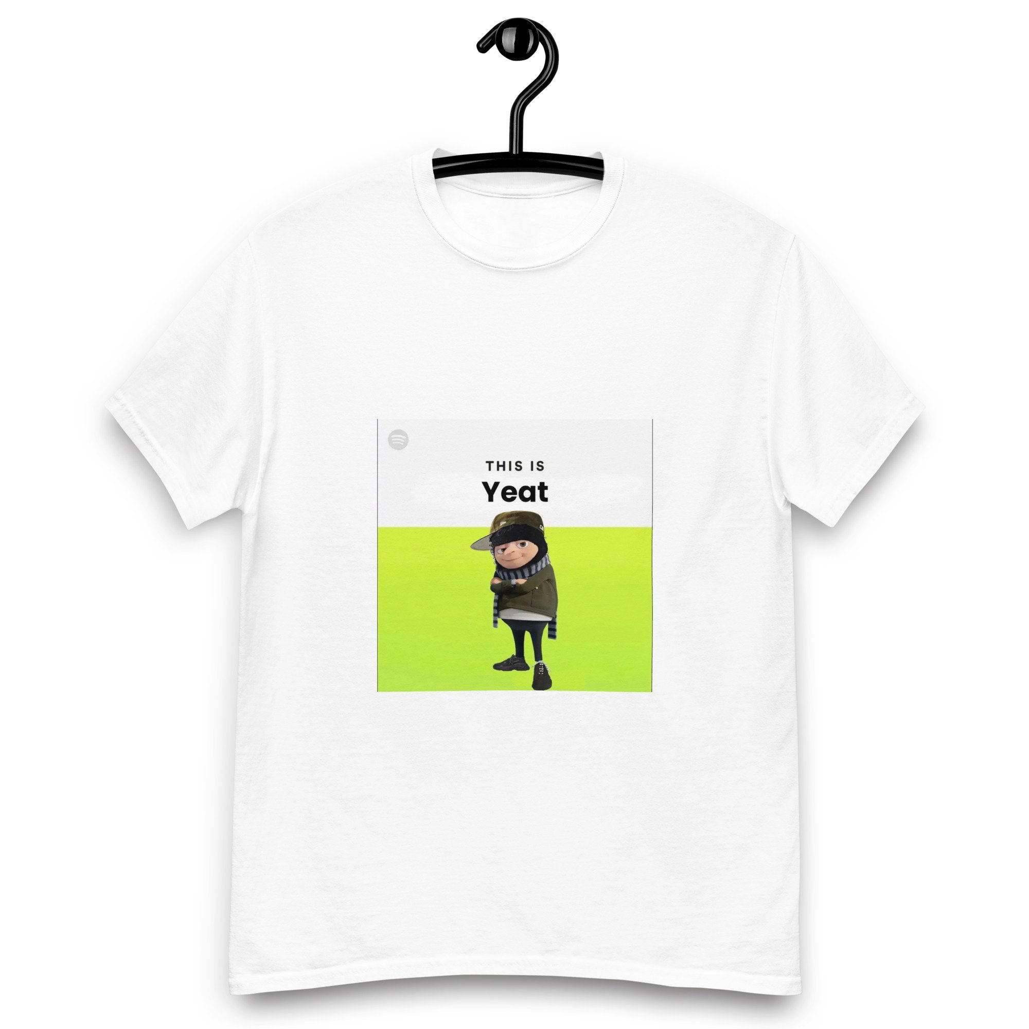 Yeat X Gru Tee Funny Meme Tshirt, Rapper Parody Shirt, Spotify Joke T ...