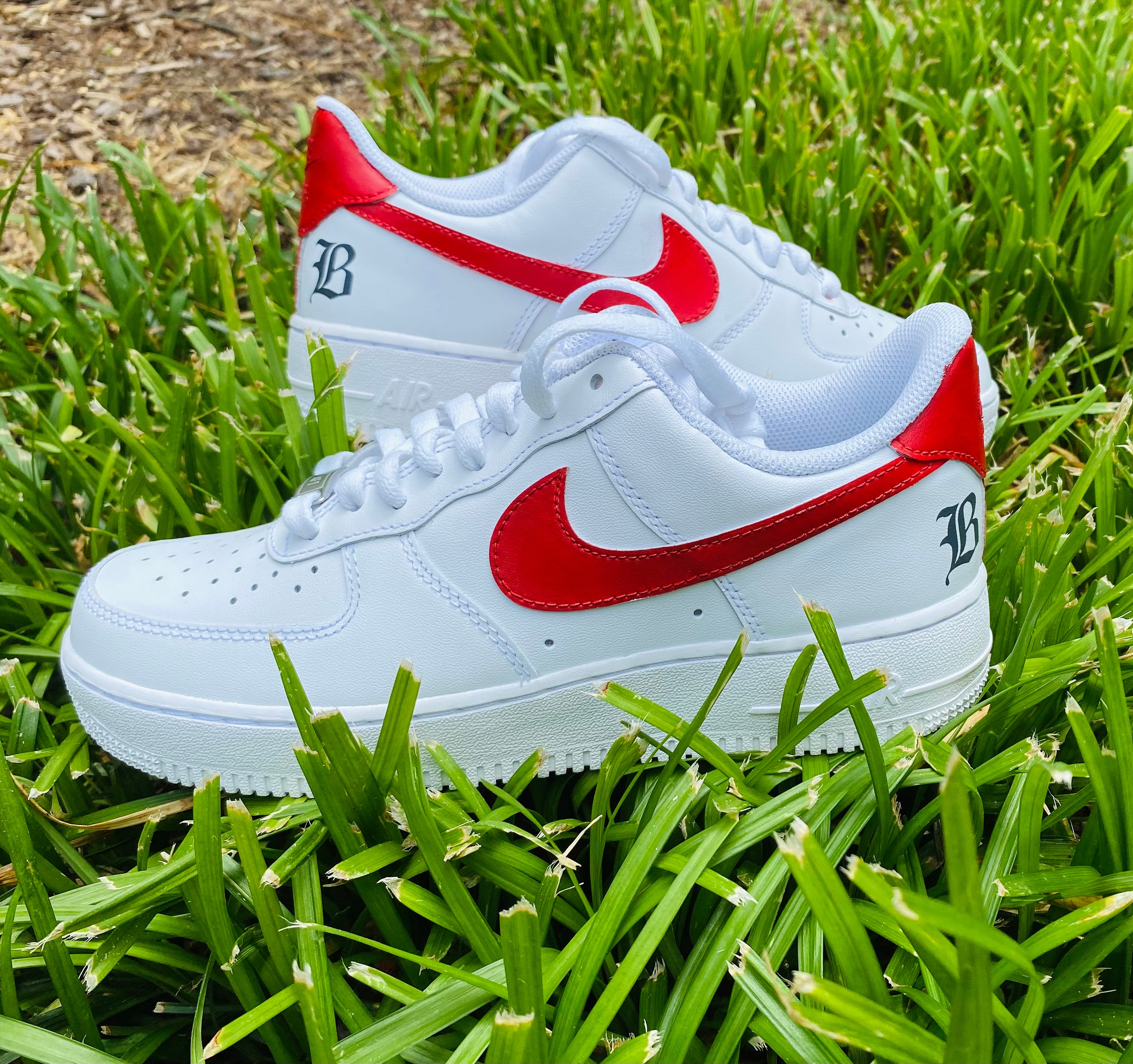 Men’s Custom Color-block Air Force 1s - Etsy