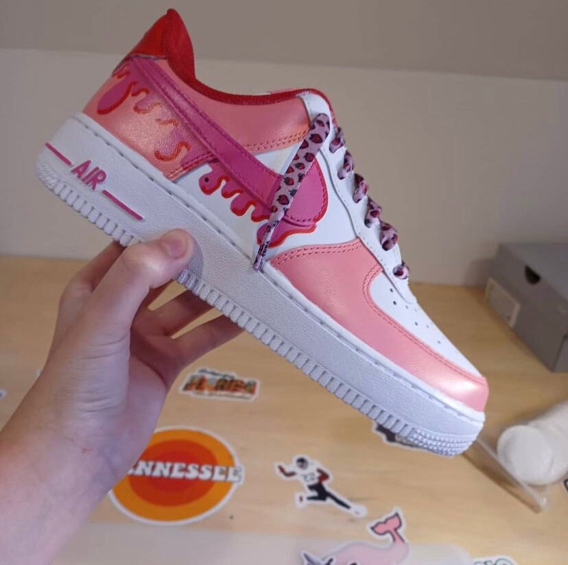 Men’s Custom Color-block Air Force 1s - Etsy