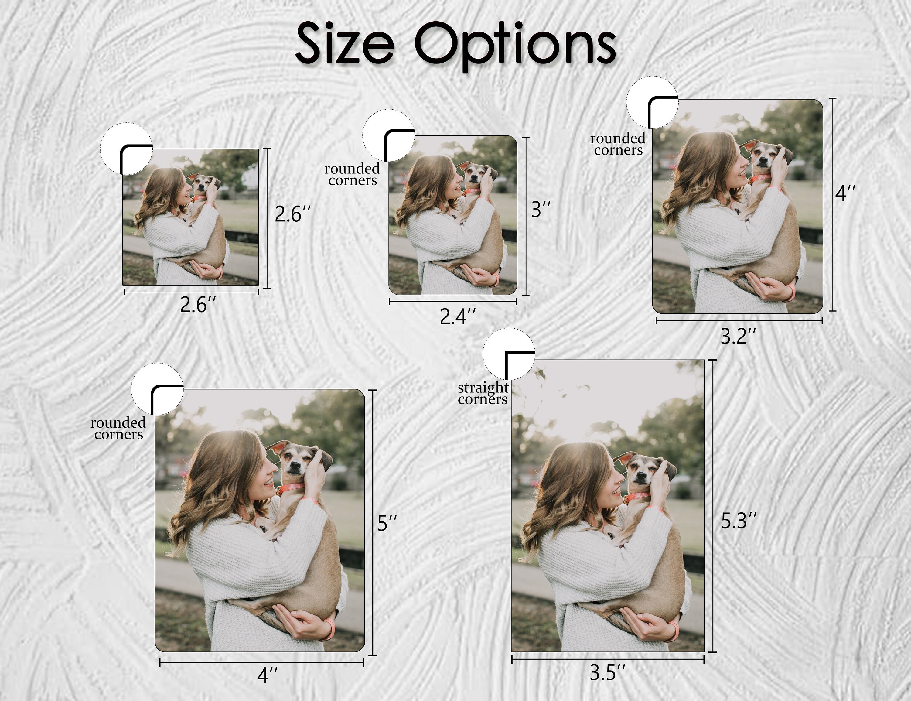 Personalized Photo Magnet Set, Custom Fridge Magnet, Photo Print ...