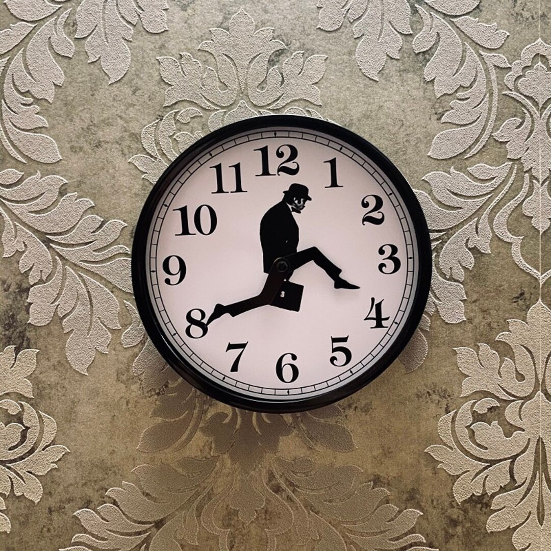 Walking Legs Pointer Wall Clock Creative Timepiece Art - Etsy