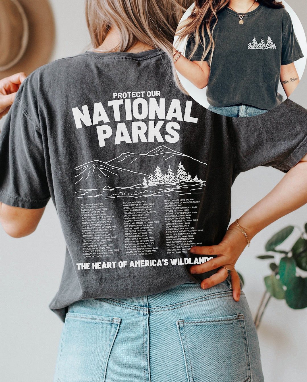 National Parks Crewneck, Protect Our National Parks, Park Ranger ...