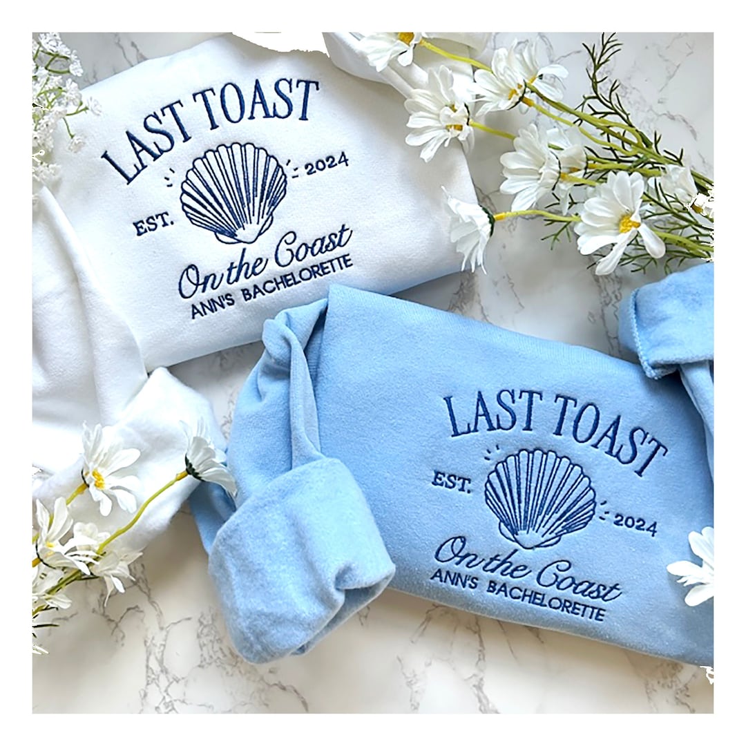 Custom Bachelorette Party Sweatshirt, Bachelorette Embroidery ...